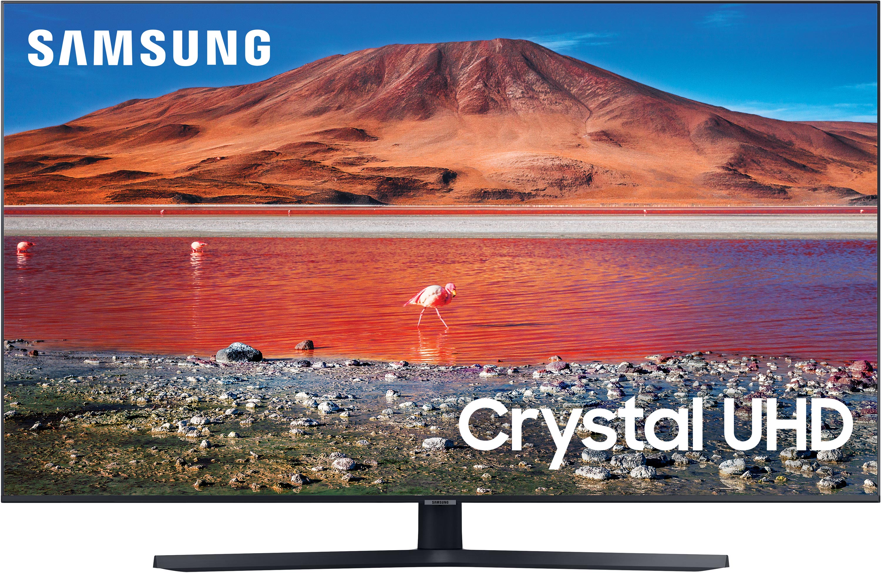 Телевизор Samsung 50" серия 7 Crystal UHD 4K Smart TV TU7500 серый — купить по цене 36990 с ...