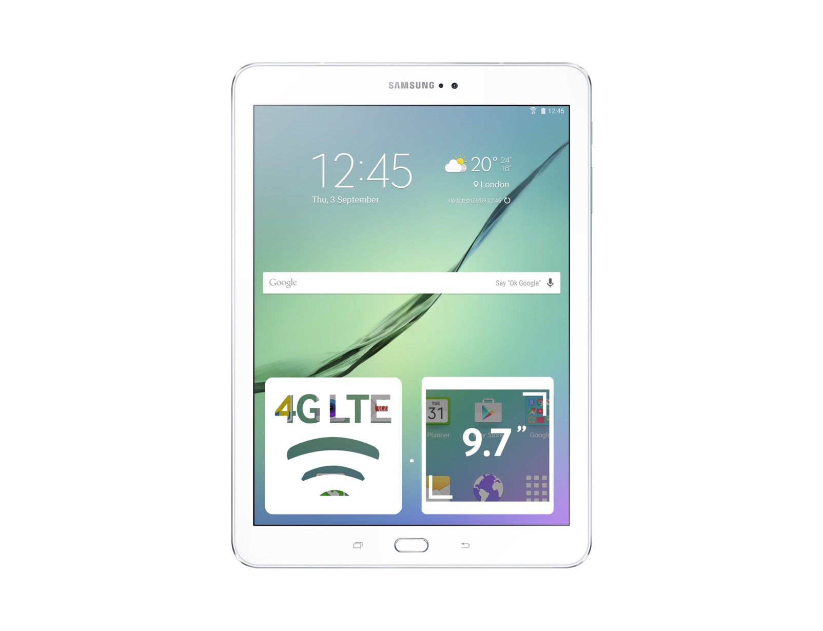 Планшет Samsung Galaxy Tab S2 9.7 LTE 32 ГБ белый — купить по цене 4990 ...