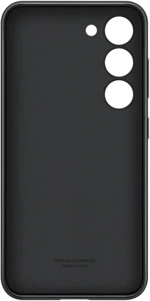 Чехол Samsung Leather Case S23 Черный — купить по цене 490 с доставкой ...