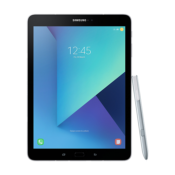 Планшет Samsung Galaxy Tab S3 9.7 LTE 32 ГБ серебристый — купить по ...