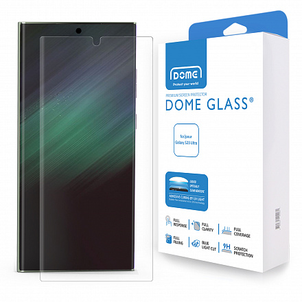 Защитное стекло Whitestone Dome Glass для Galaxy S23 Ultra прозрачный ...